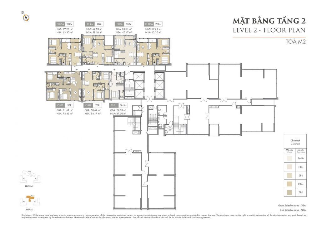 Tòa M2 Miami Masteri Waterfront Ocean Park